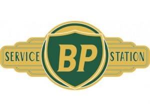 BP Service Station tin metal sign - Nostalgia Highway