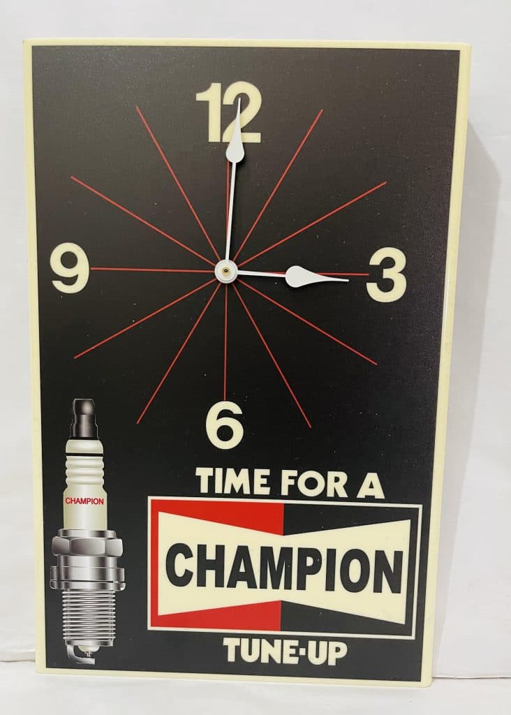Champion Spark Plug Clock - Nostalgia Highway