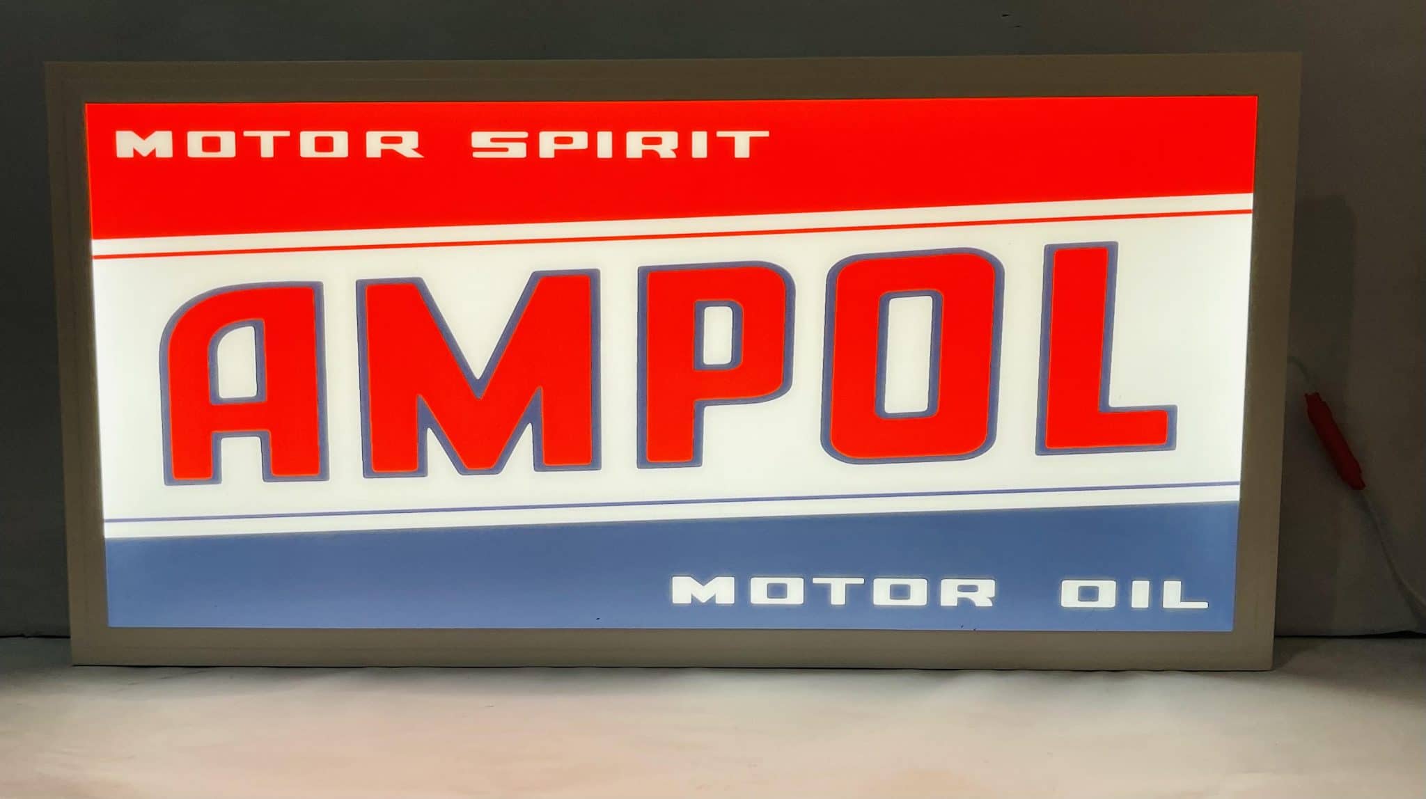 Light Box Vintage retro Led Ampol - Nostalgia Highway
