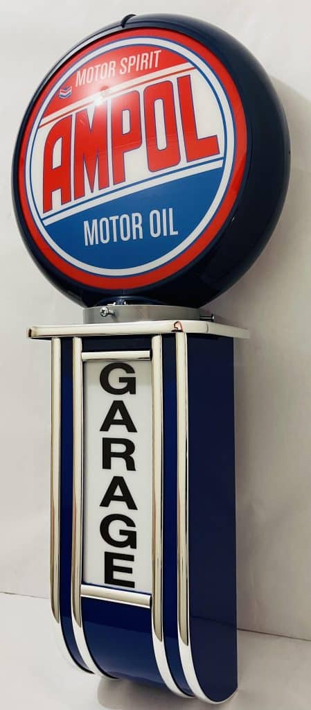 Garage sign Vintage Retro Ampol Motor Oil - Nostalgia Highway
