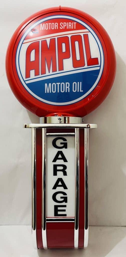 Garage sign Vintage Retro Ampol Motor Oil - Nostalgia Highway