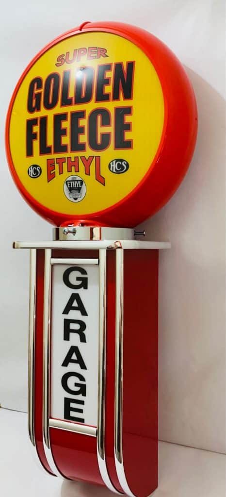 Garage sign Vintage Retro Golden Fleece Ethyl - Nostalgia Highway