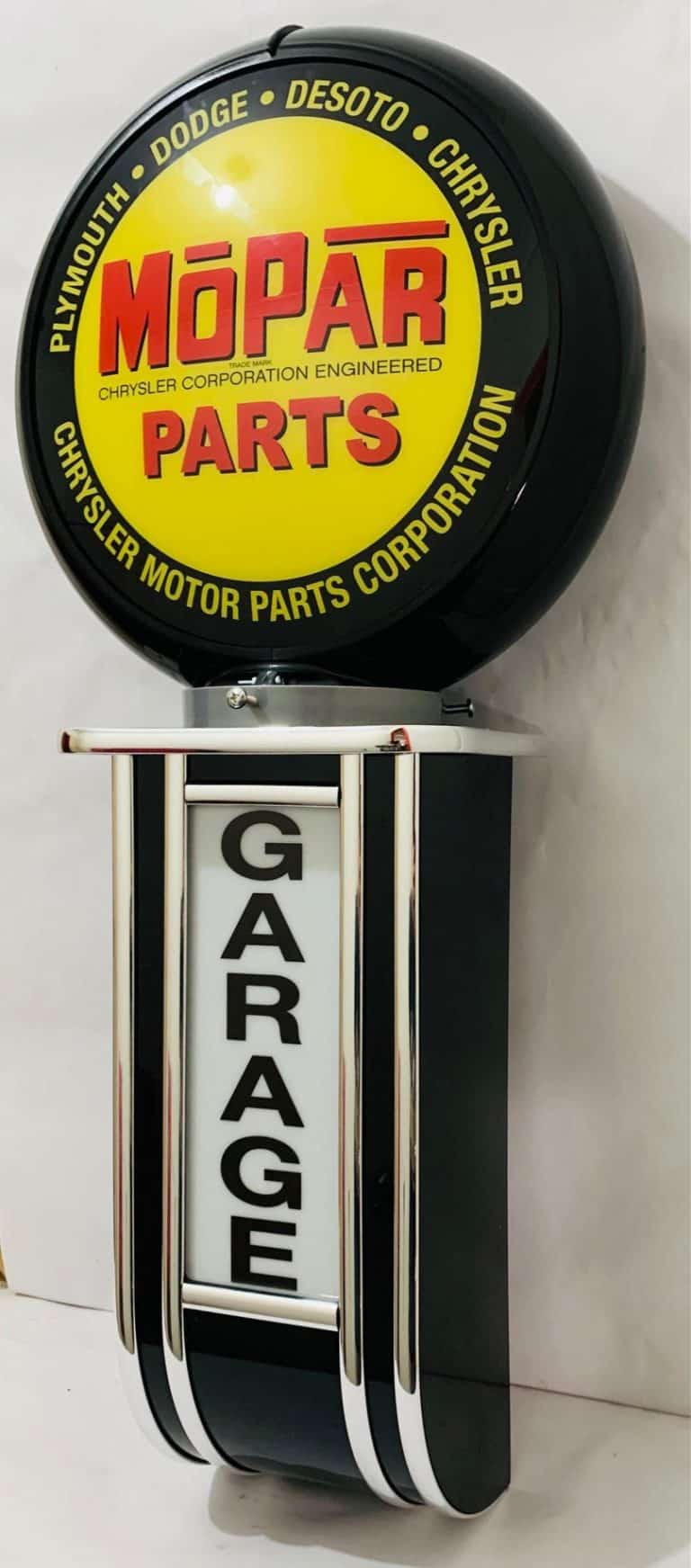 Garage sign Vintage Retro Mopar Black - Nostalgia Highway