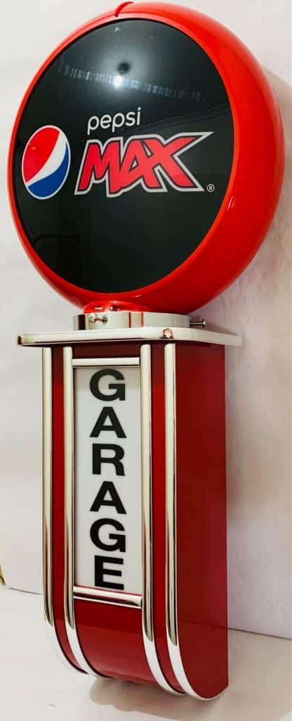 Garage sign Vintage Retro Pepsi Max - Nostalgia Highway