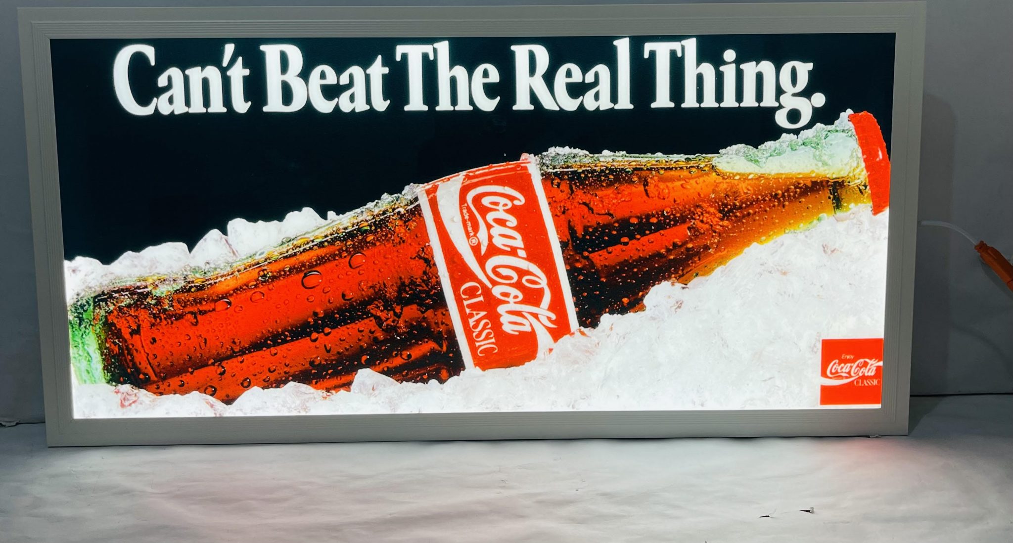 Light Box Vintage Retro Led Coca Cola Bottle - Nostalgia Highway
