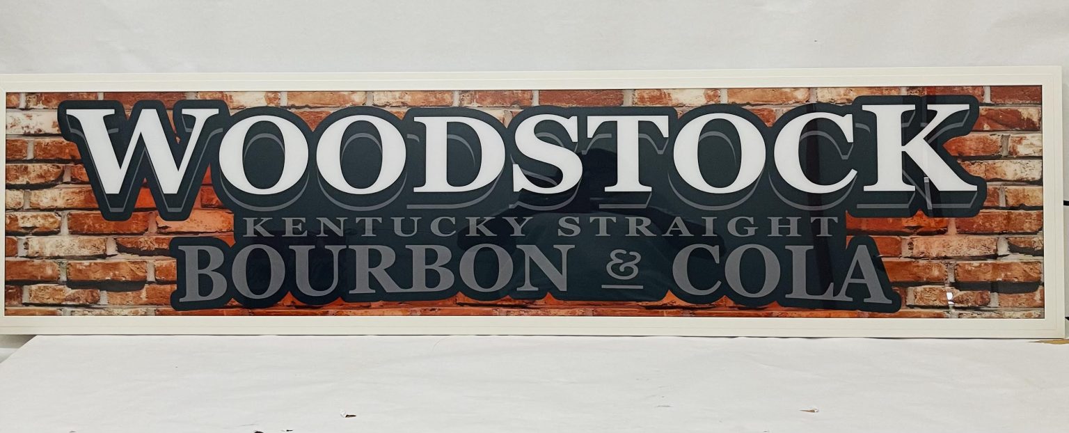 Light Box Vintage Retro Led Woodstock - Nostalgia Highway