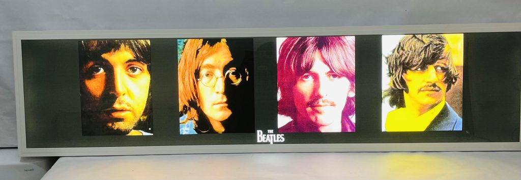 Light Box Vintage Retro Led The Beatles - Nostalgia Highway