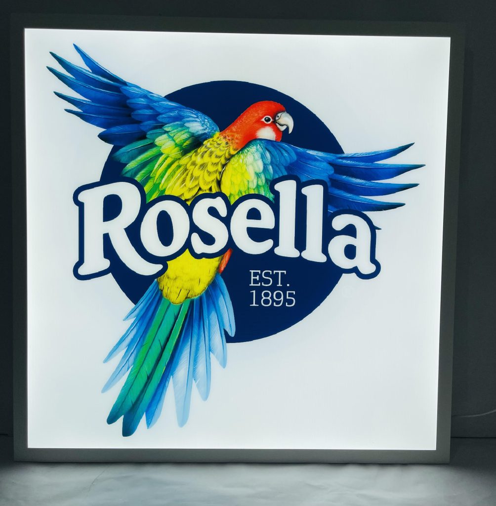 Light Box Vintage Retro Led Rosella - Nostalgia Highway