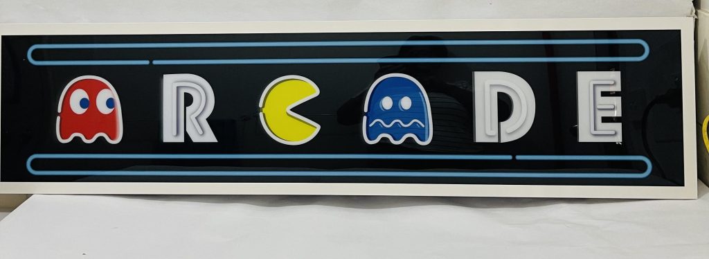 Light Box Vintage Retro Led Arcade Pacman - Nostalgia Highway