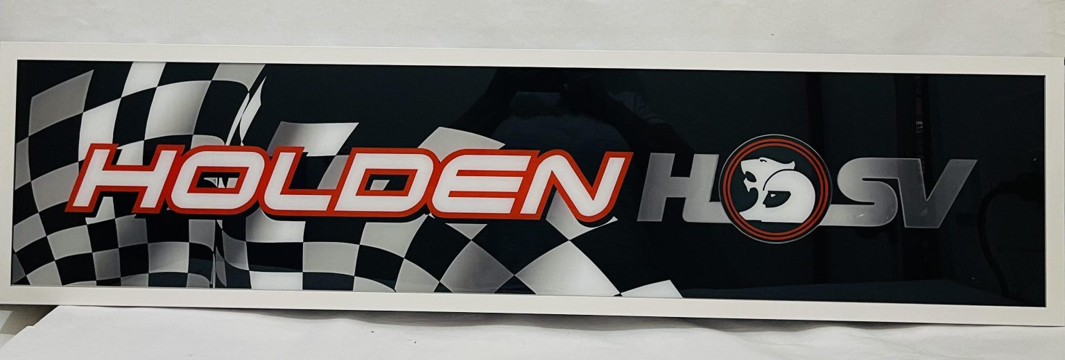 Light Box Vintage Retro Led Holden HSV - Nostalgia Highway