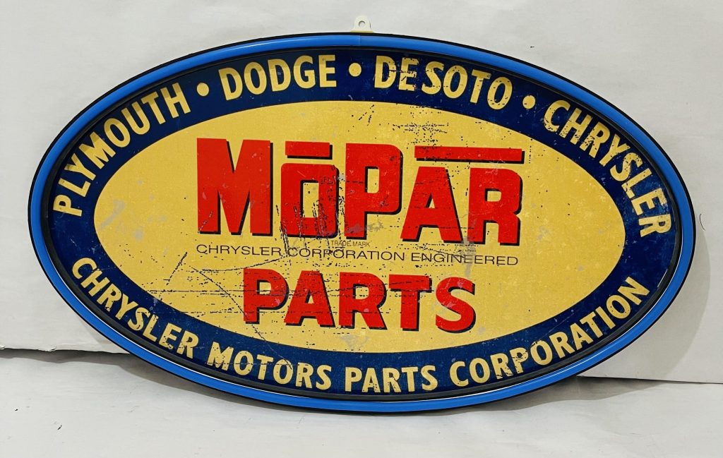 Mopar Oval Neon - Nostalgia Highway
