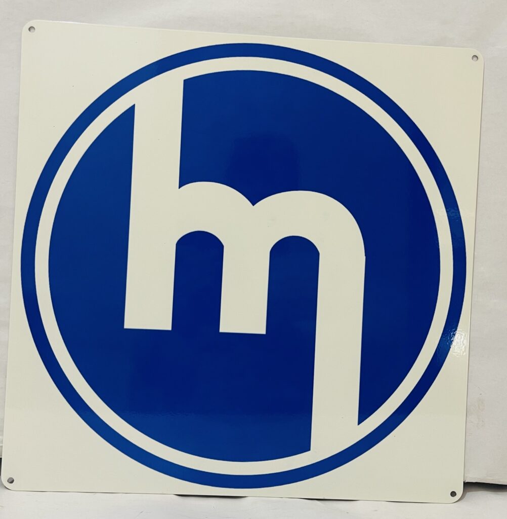Mazda Logo tin metal sign - Nostalgia Highway